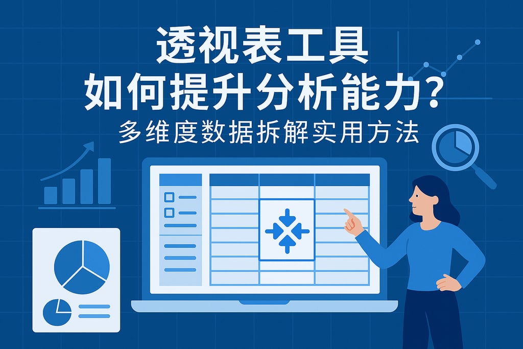 Pivot Table工具如何提升分析能力？多维度数据拆解实用方法 - FineBI数据分析知识库